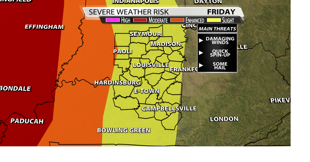 Updating the severe weather potential | Weather Blog | wdrb.com