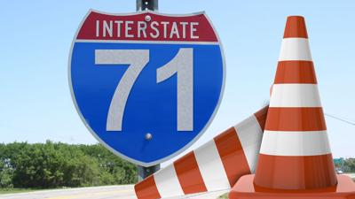 1 injured in 3-vehicle crash that shut down I-71 SB near La Grange ...