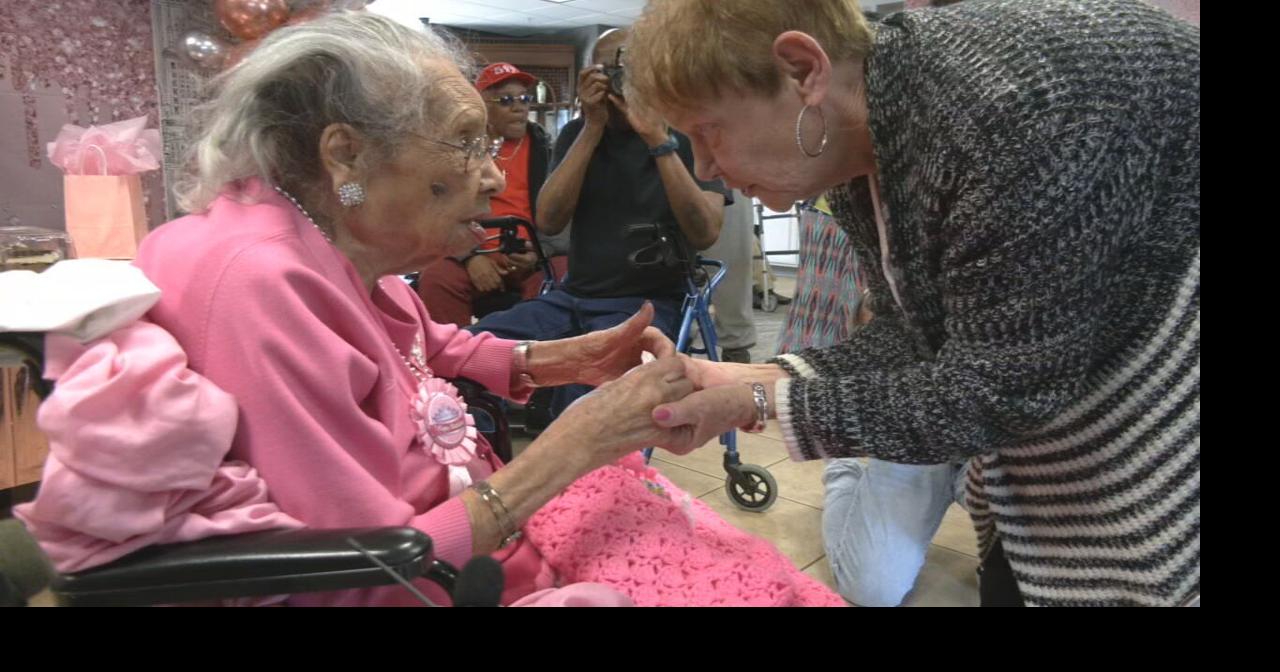 'Every day I wake up with joy' | Louisville woman celebrates 108th ...
