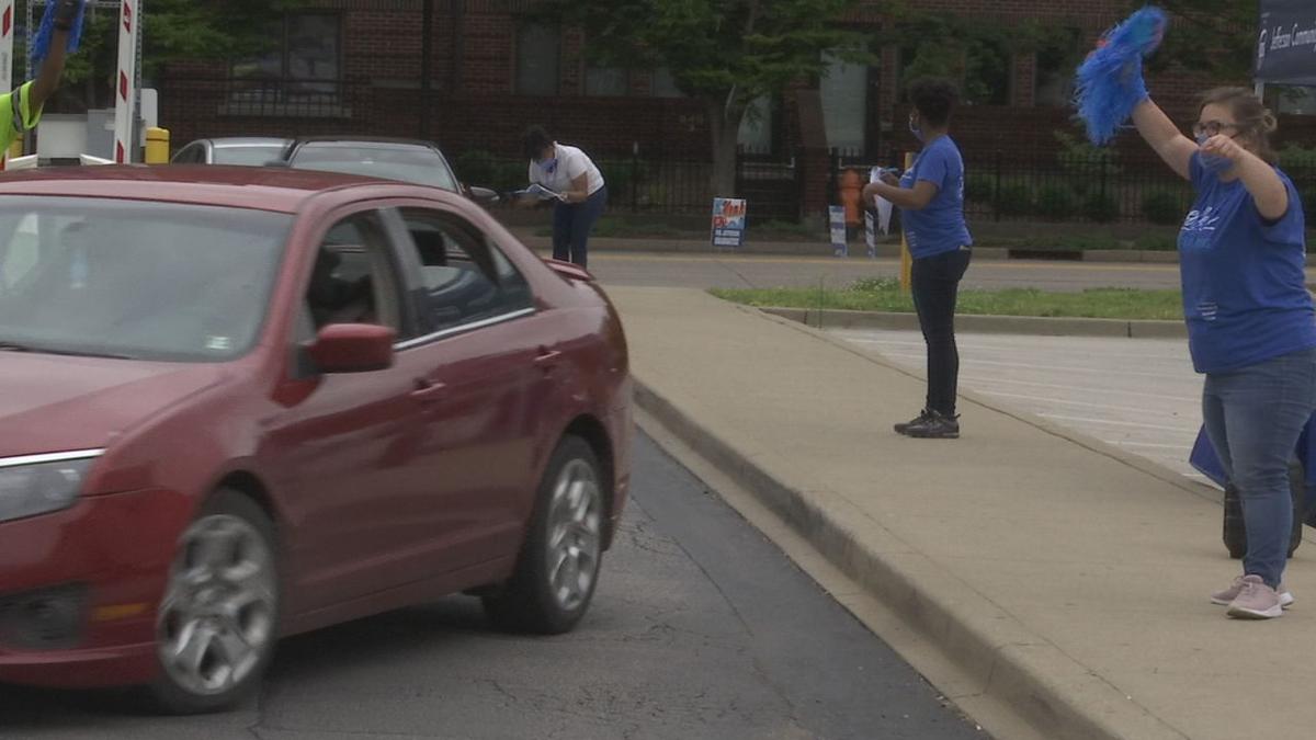 JCTC holds bittersweet curbside commencement ceremony | News | wdrb.com