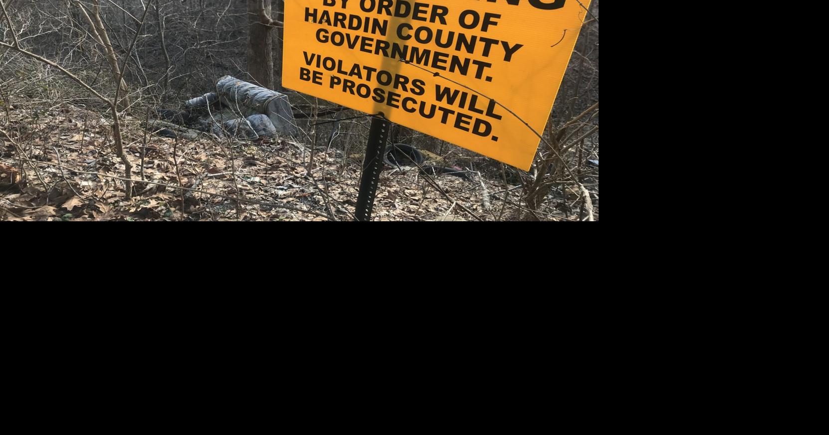 Rural Hardin County road plagued by illegal dumping | News | wdrb.com