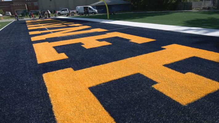 Academy @ Shawnee unveils new turf field, a 'big deal' for its student ...