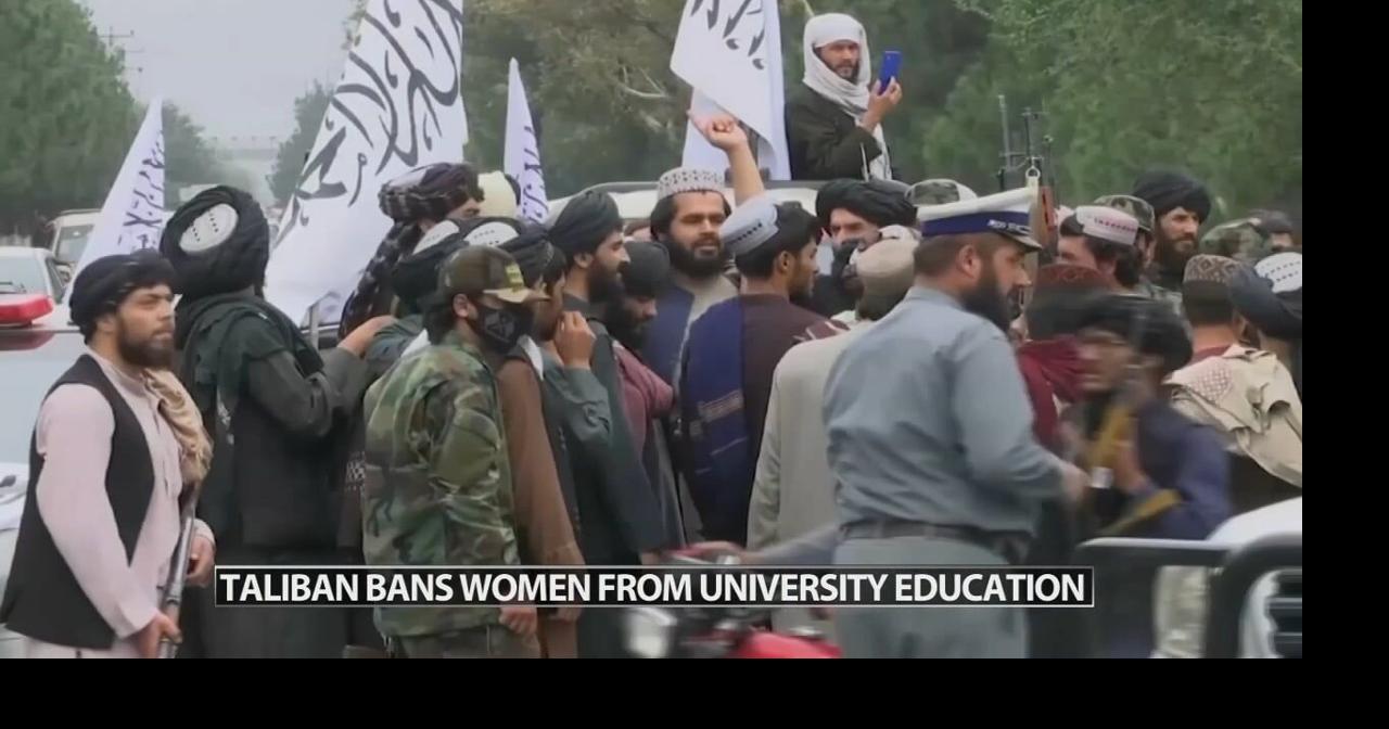 Taliban bar women from university education in Afghanistan | Wdrb-video ...