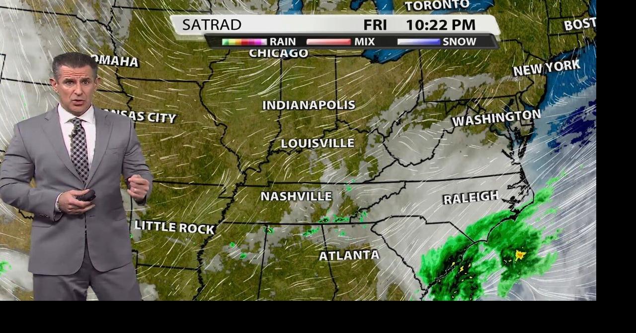Marc Weinberg's Friday evening forecast | Weather | wdrb.com