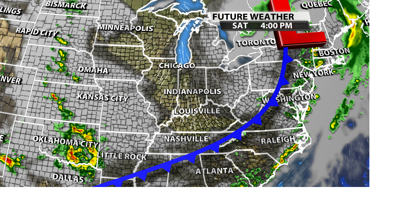Updating Rain Chances Heading Into The Weekend | Weather Blog | wdrb.com