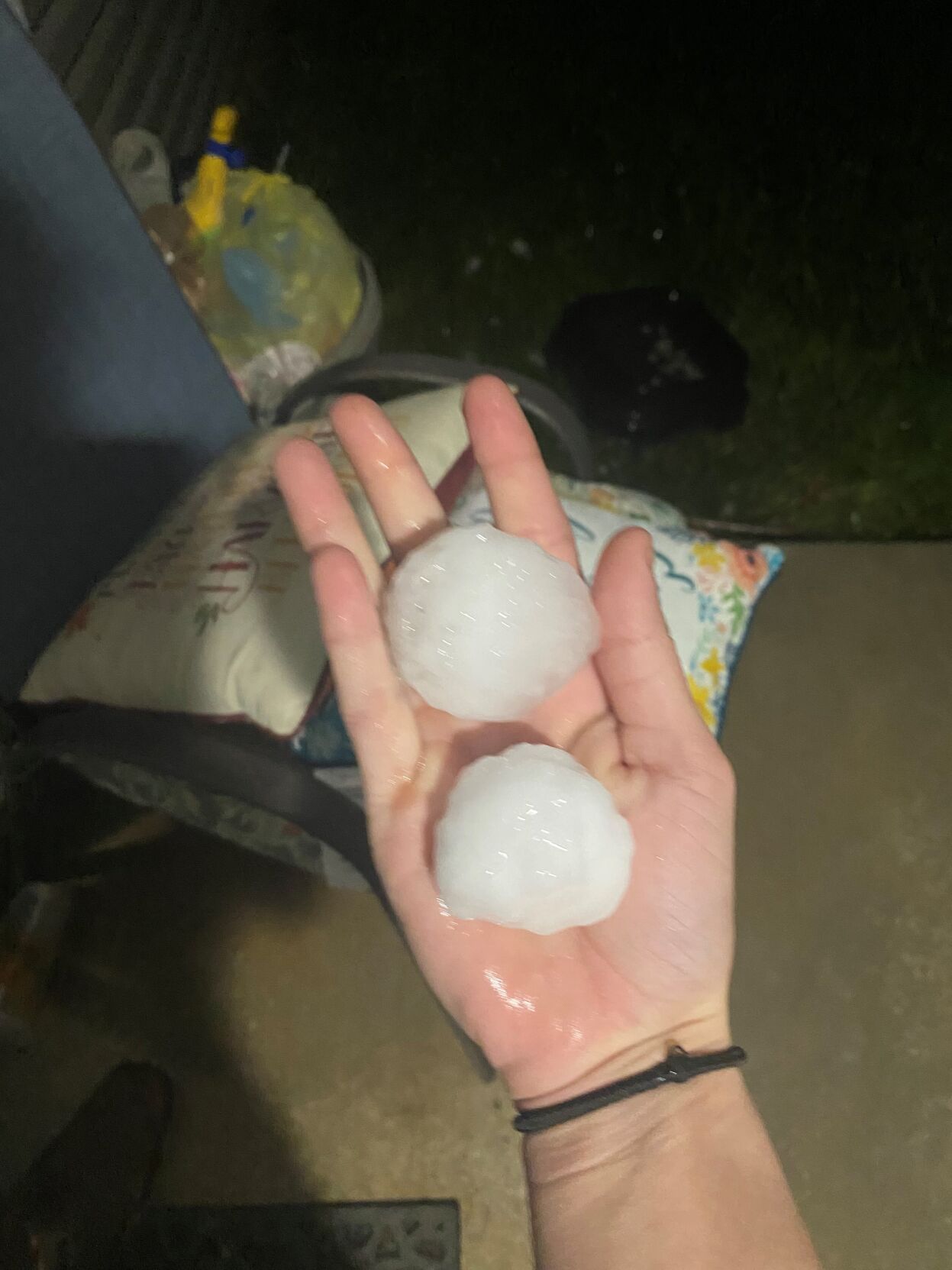 IMAGES | Tuesday morning storms produce baseball-sized hail | | wdrb.com