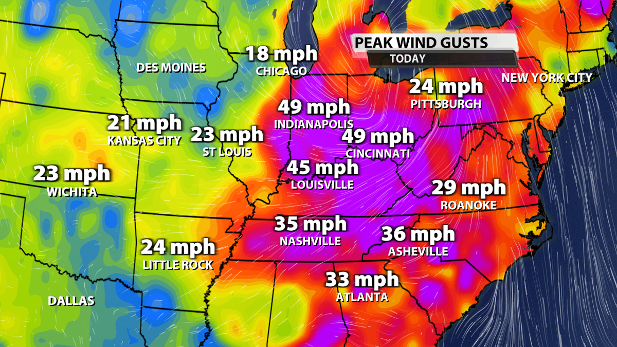 Wrapping up this windy and wet weekend weather | Weather Blog | wdrb.com