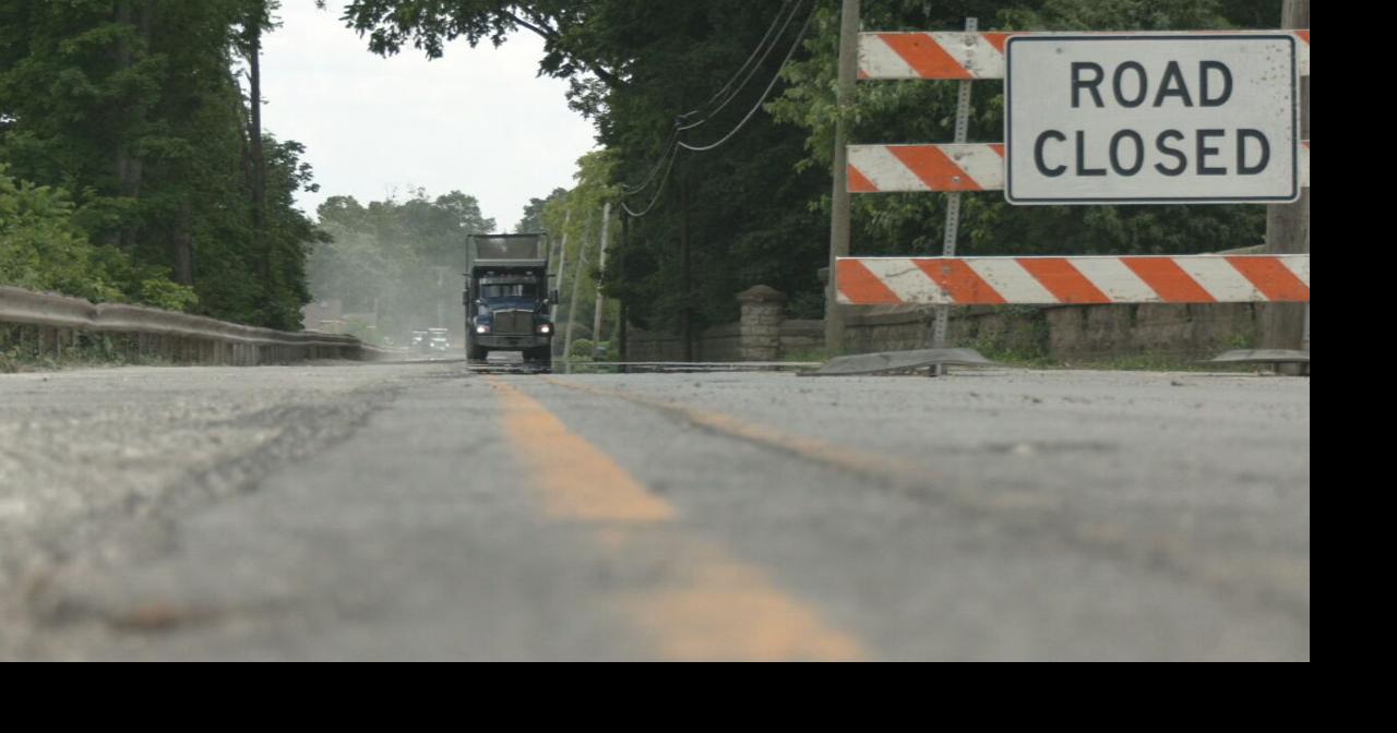 River Road closures return as water line project continues into fall ...