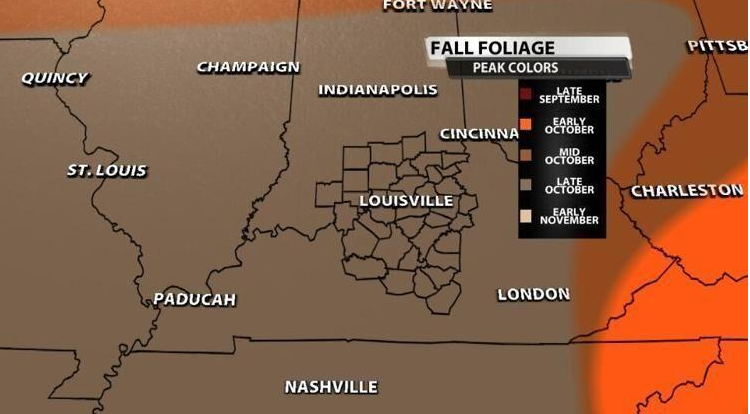 FALL FOLIAGE 2024: When Colors Peak In Our Area... | Weather Blog ...