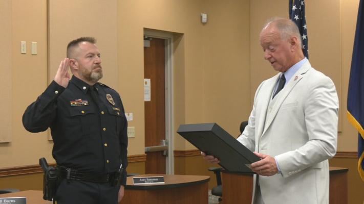 Command Change | Jeffersonville swears in new police chief, assistant ...