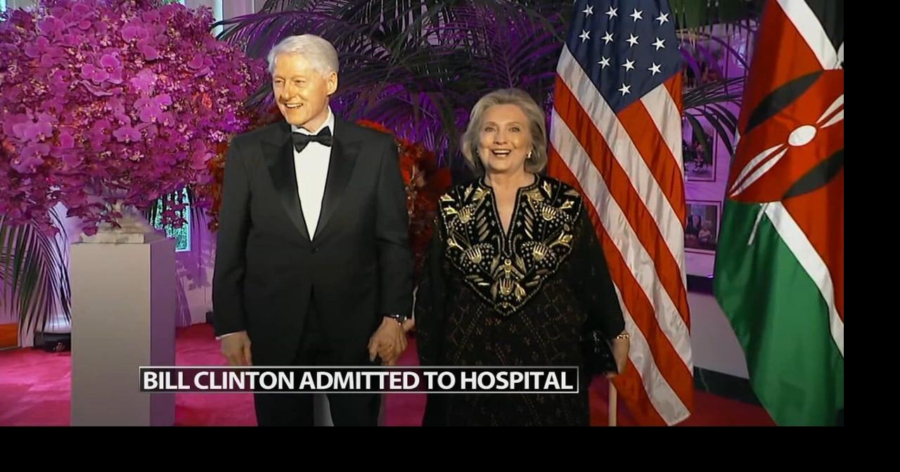 Former President Bill Clinton hospitalized Monday with fever | Wdrb ...
