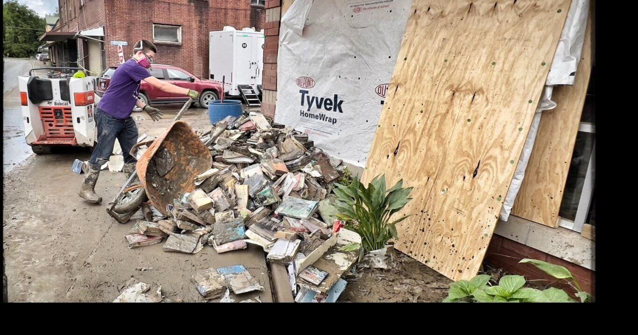 Library devastated by flooding in Letcher County accepting books ...