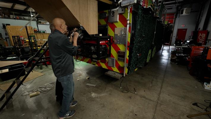 Zoneton Fire Department prepares to spread holiday cheer through ...
