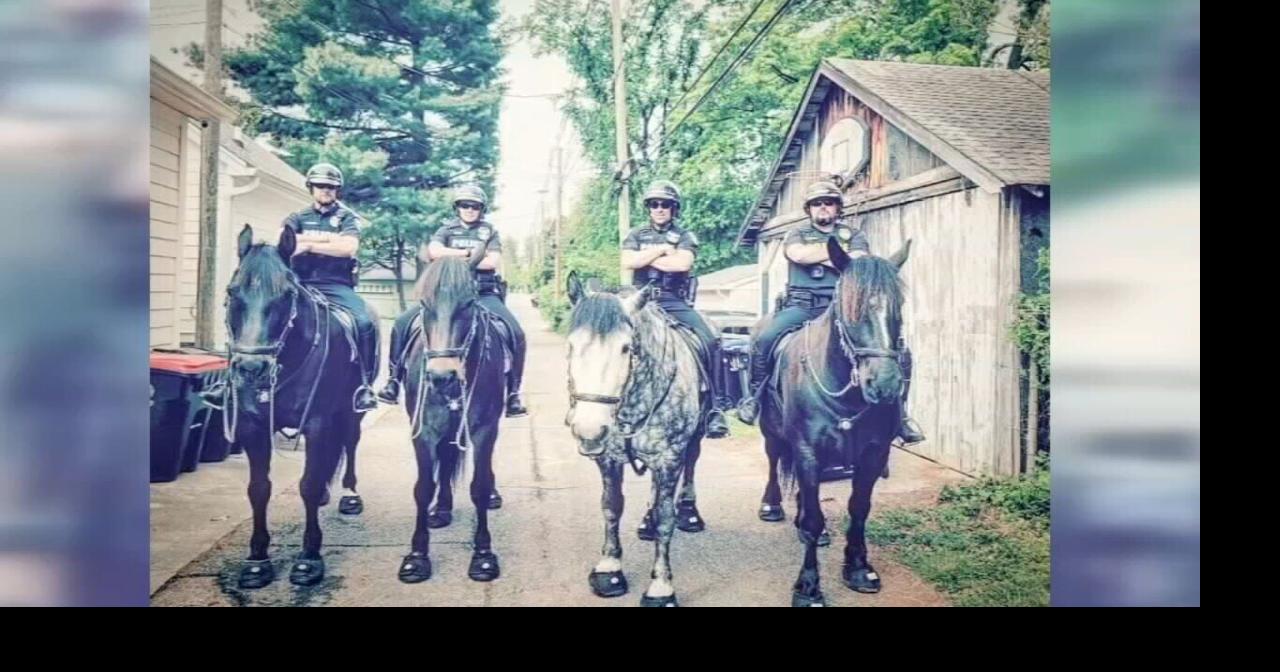 LMPD's mounted patrol spoofs Jack Harlow album cover | Wdrb-video ...