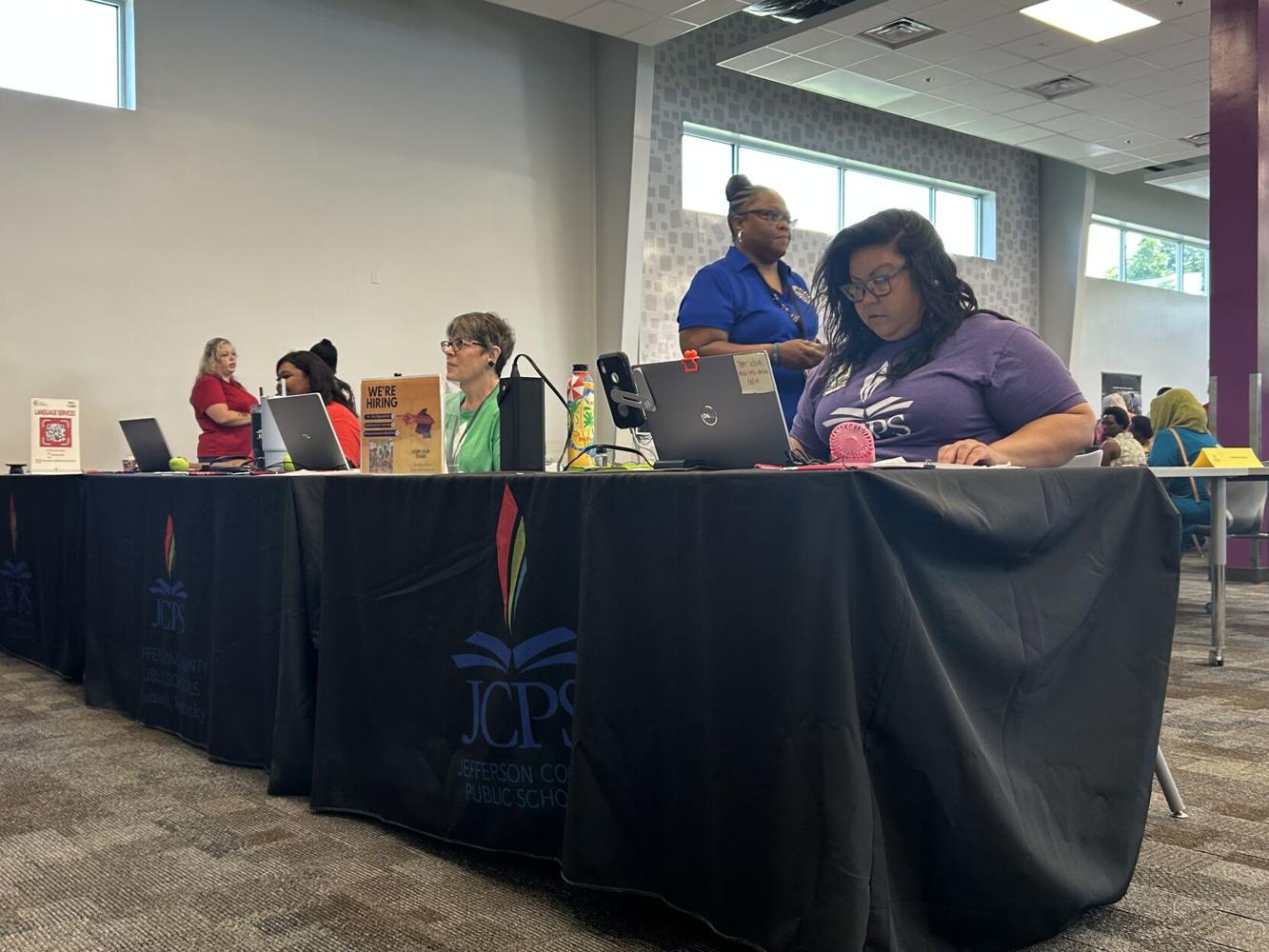 JCPS has largest job fair ever as district aims to fill hundreds of ...