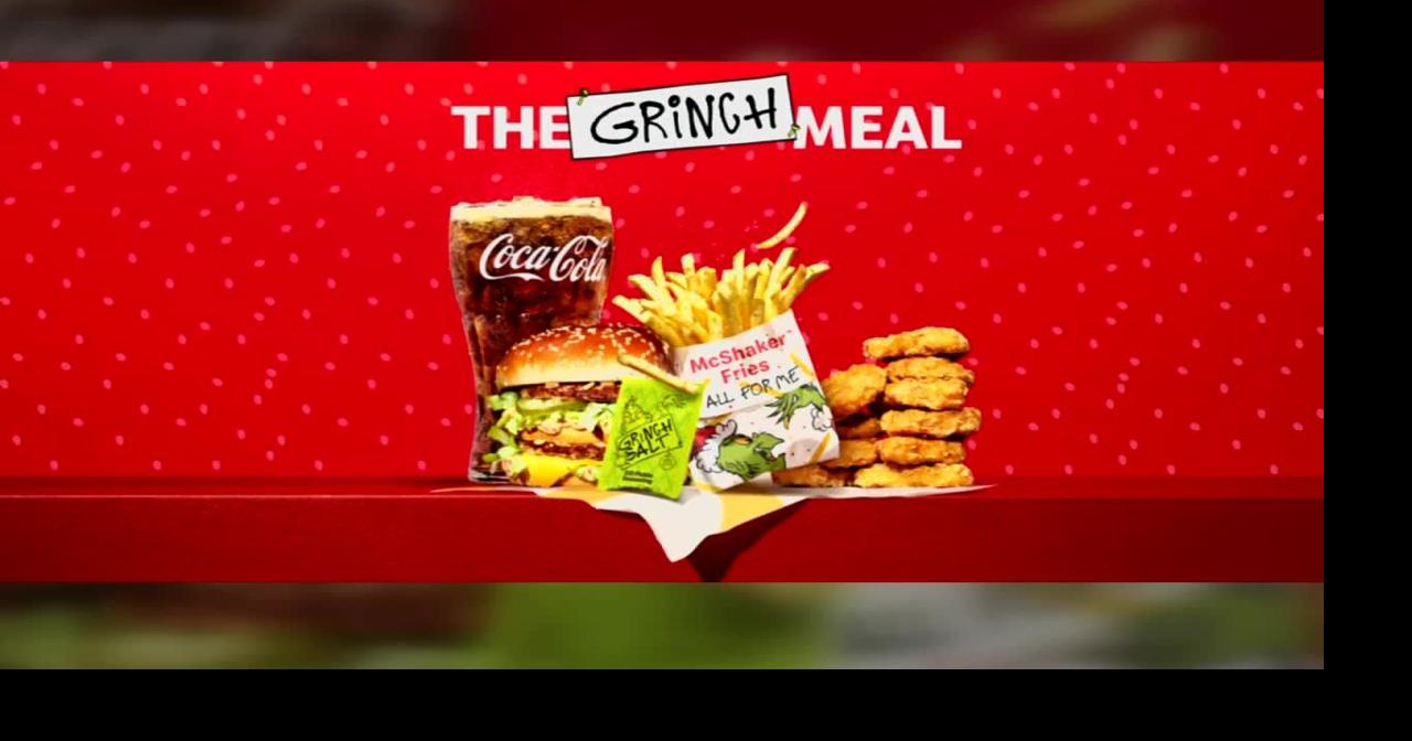McDonald's 'Grinch' meal includes dill pickle, 'Grinch salt' and a ...