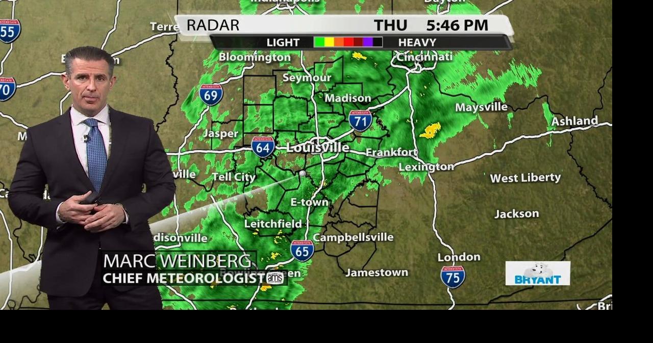 Marc Weinberg's Thursday evening forecast | Weather | wdrb.com