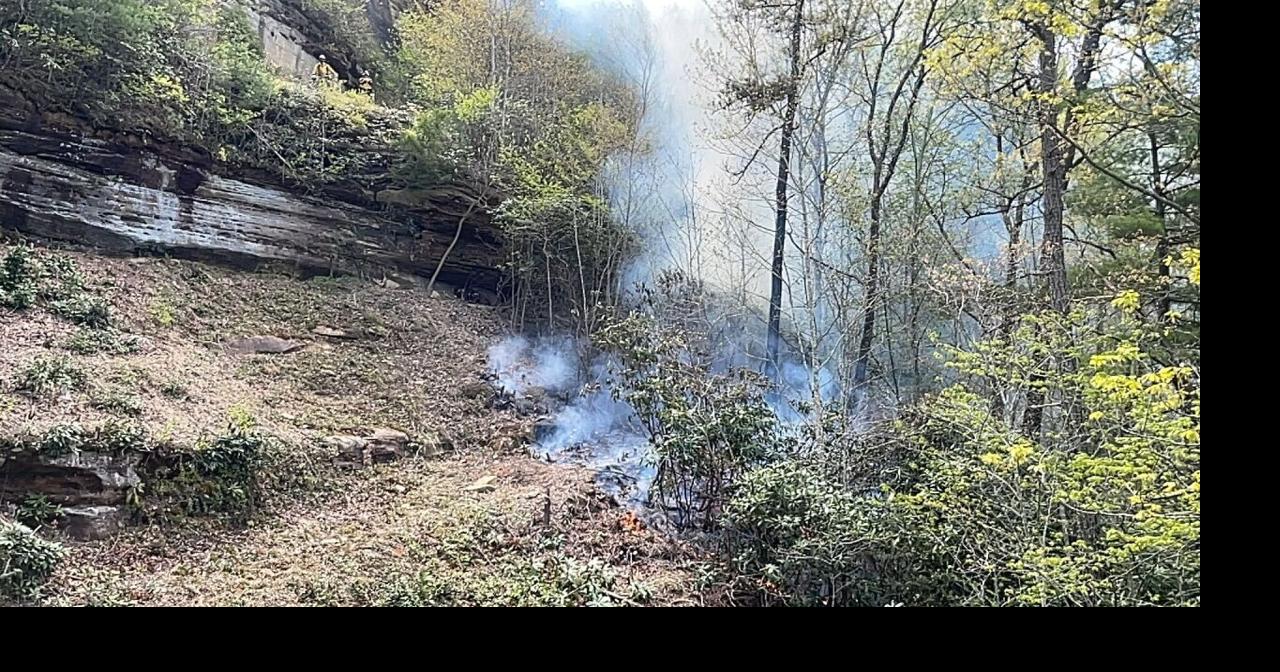 Runaway wildfire burns more than 100 acres at Natural Bridge State Park ...