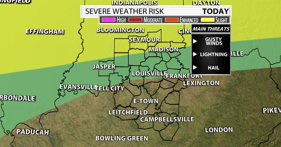 WEDNESDAY FORECAST: Storms Returning to Kentuckiana | Weather Blog ...