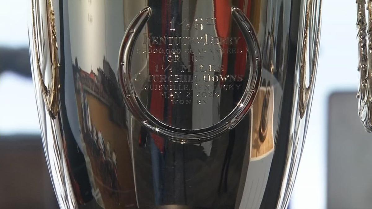 Kentucky Derby Trophy to be engraved with new date | Local News | wdrb.com