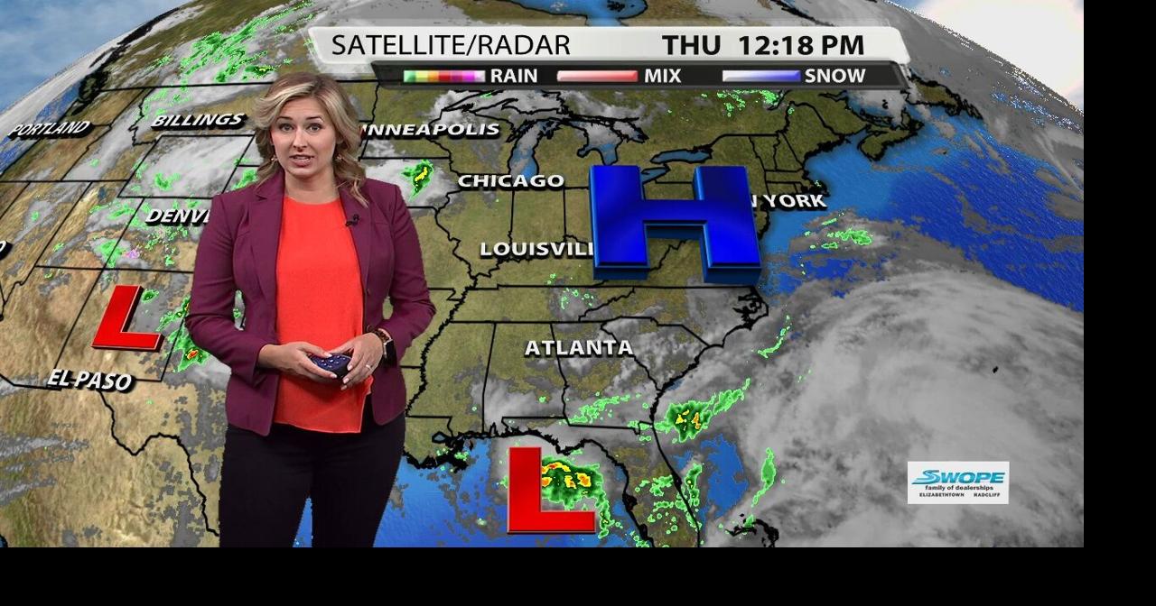 WDRB Meteorologist Hannah Strong's Louisville weather forecast for Thursday | Weather | wdrb.com