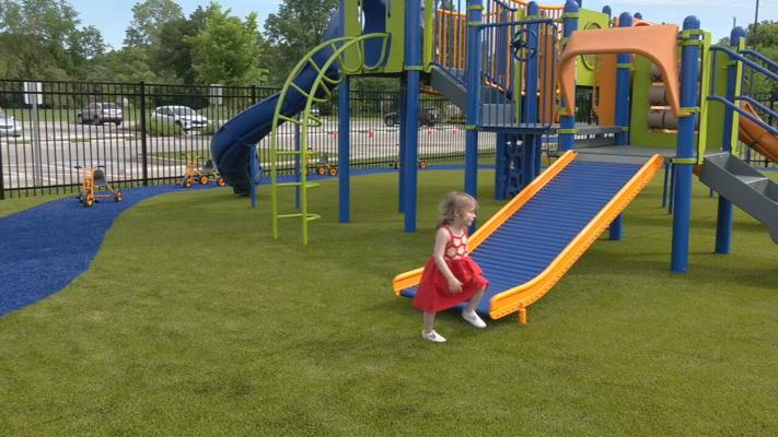 JCC opens new inclusive playground for all families in Louisville | Local News | wdrb.com