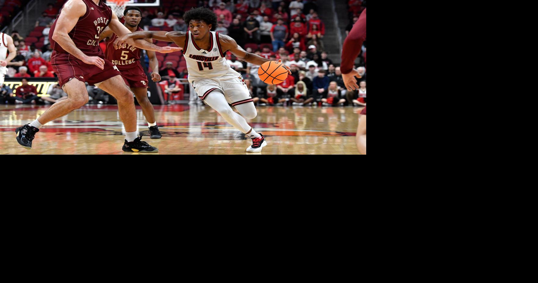 No. 20 Louisville beats Boston College 75-62 as ex-G League player ...
