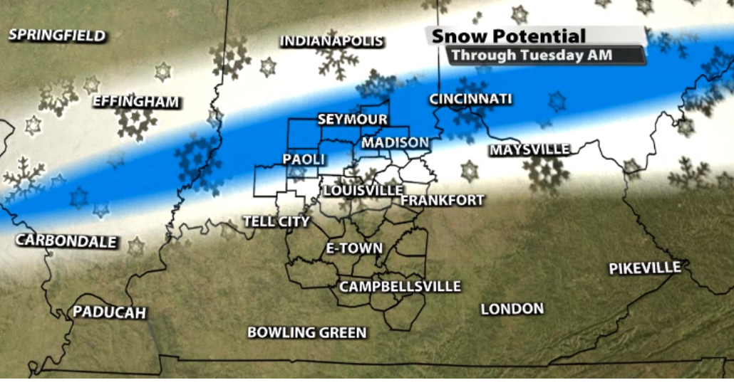 Winter Weather Advisory Issued Monday | Weather Blog | wdrb.com