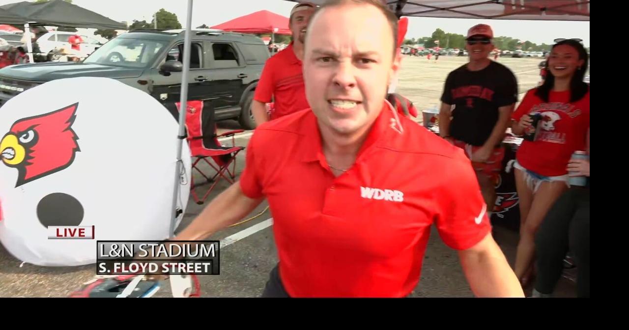 Dalton Godbey catches up with tailgaters ahead of UofL-JMU game at L&N ...