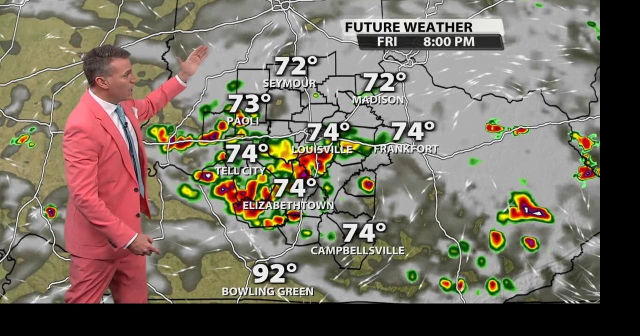 Meteorologist Jude Redfield's Louisville weather forecast for Friday ...