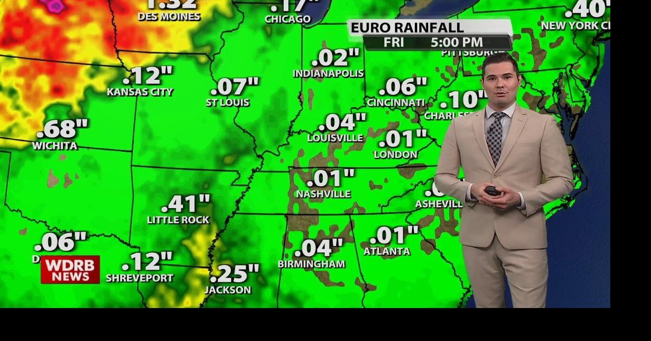 Rick DeLuca's Friday evening forecast | Weather | wdrb.com