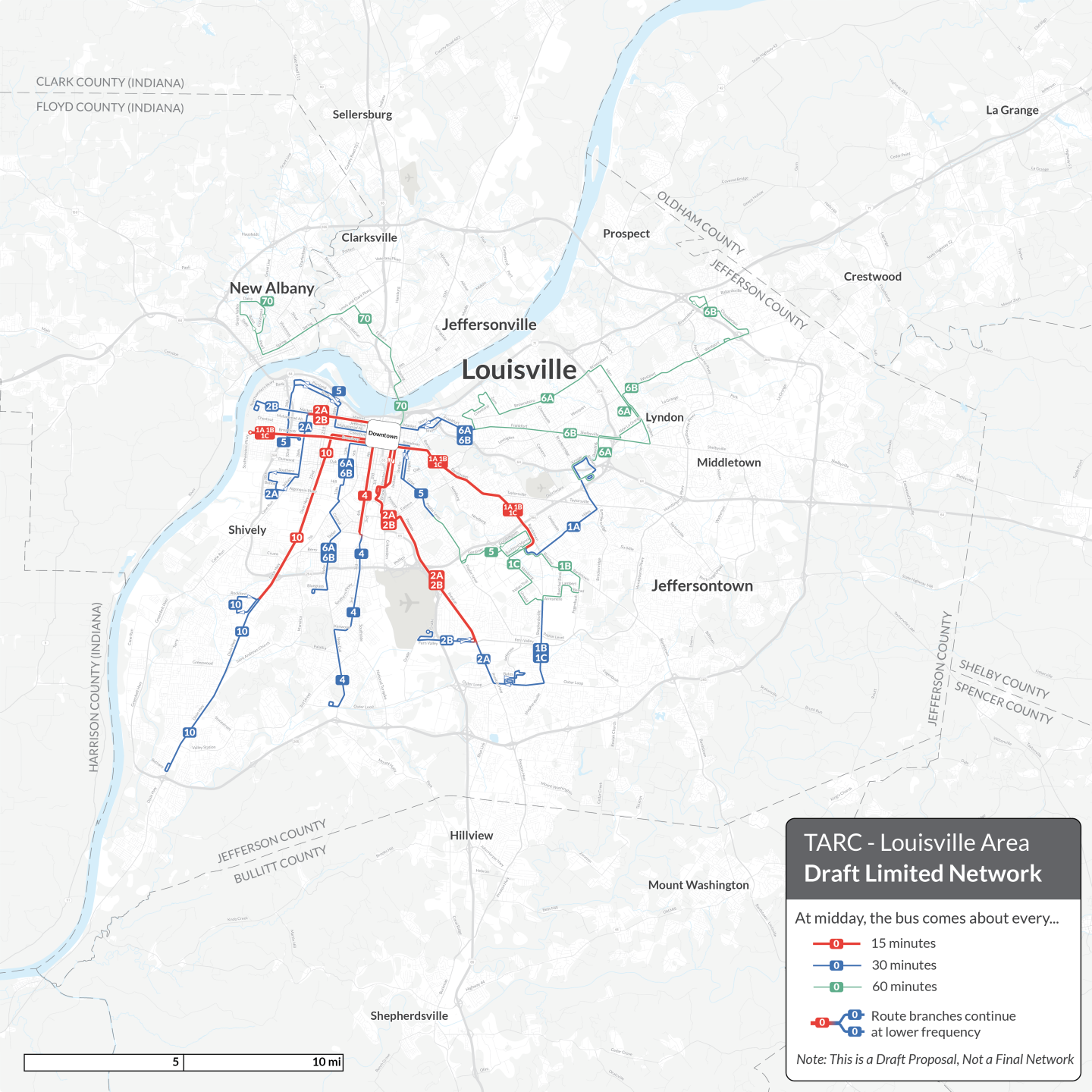 TARC presents 4 possible route plans after recent cuts, asks for more ...