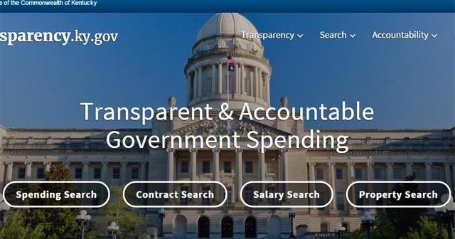 State officials update Kentucky's government transparency website ...