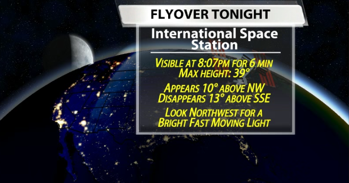 International Space Station visible in our area | Weather Blog | wdrb.com