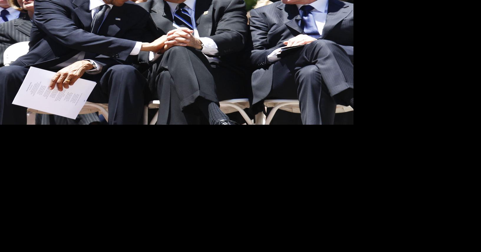 Obama, Biden and Clinton at funeral for Robert Byrd in 2010 | | wdrb.com