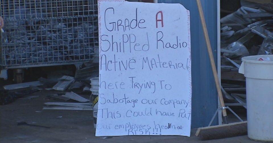 Radioactive scrap metal found at a Louisville recycling center dropped ...