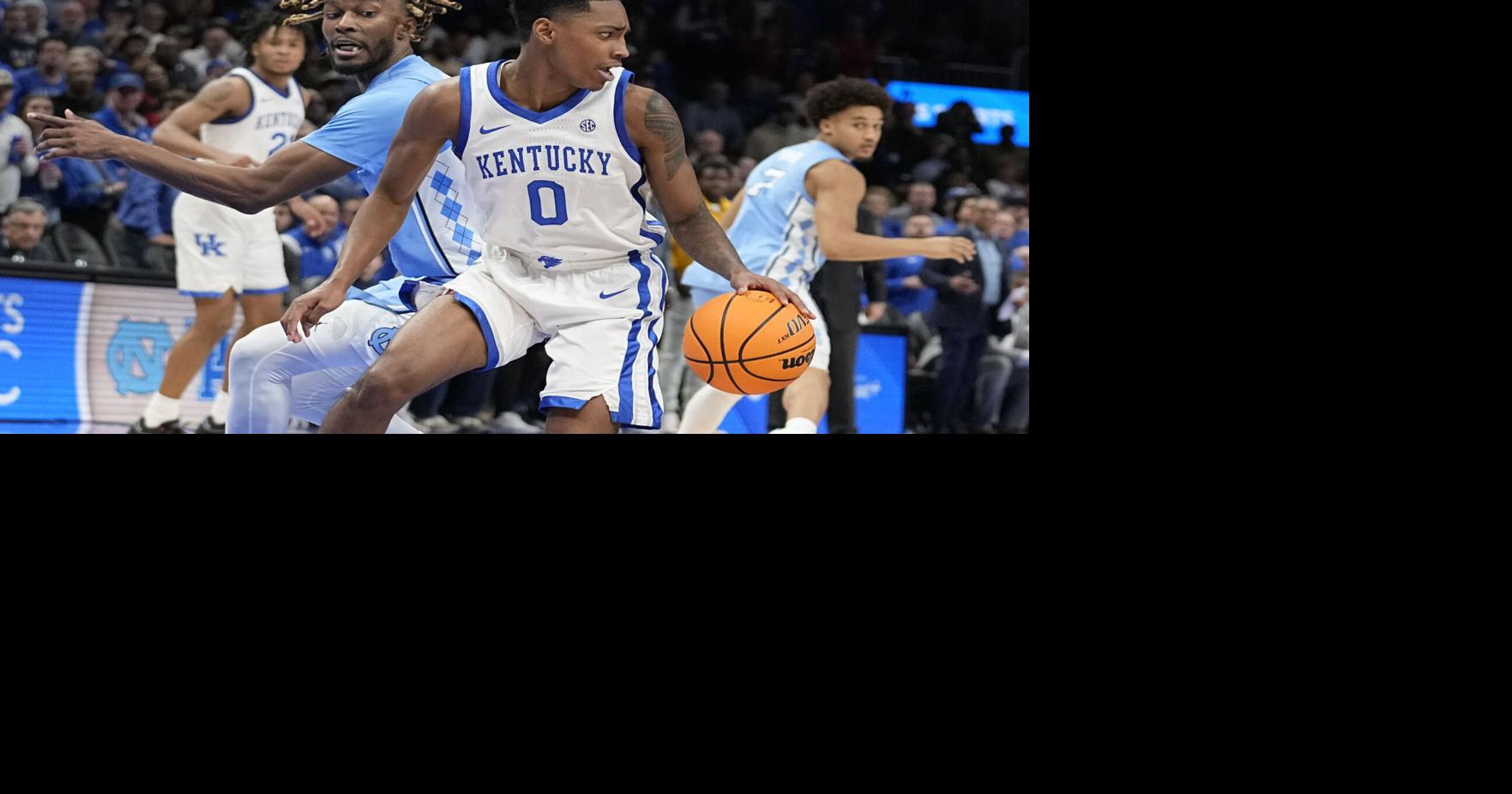 Rob Dillingham scores 17 points, No. 14 Kentucky holds off No. 9 North ...