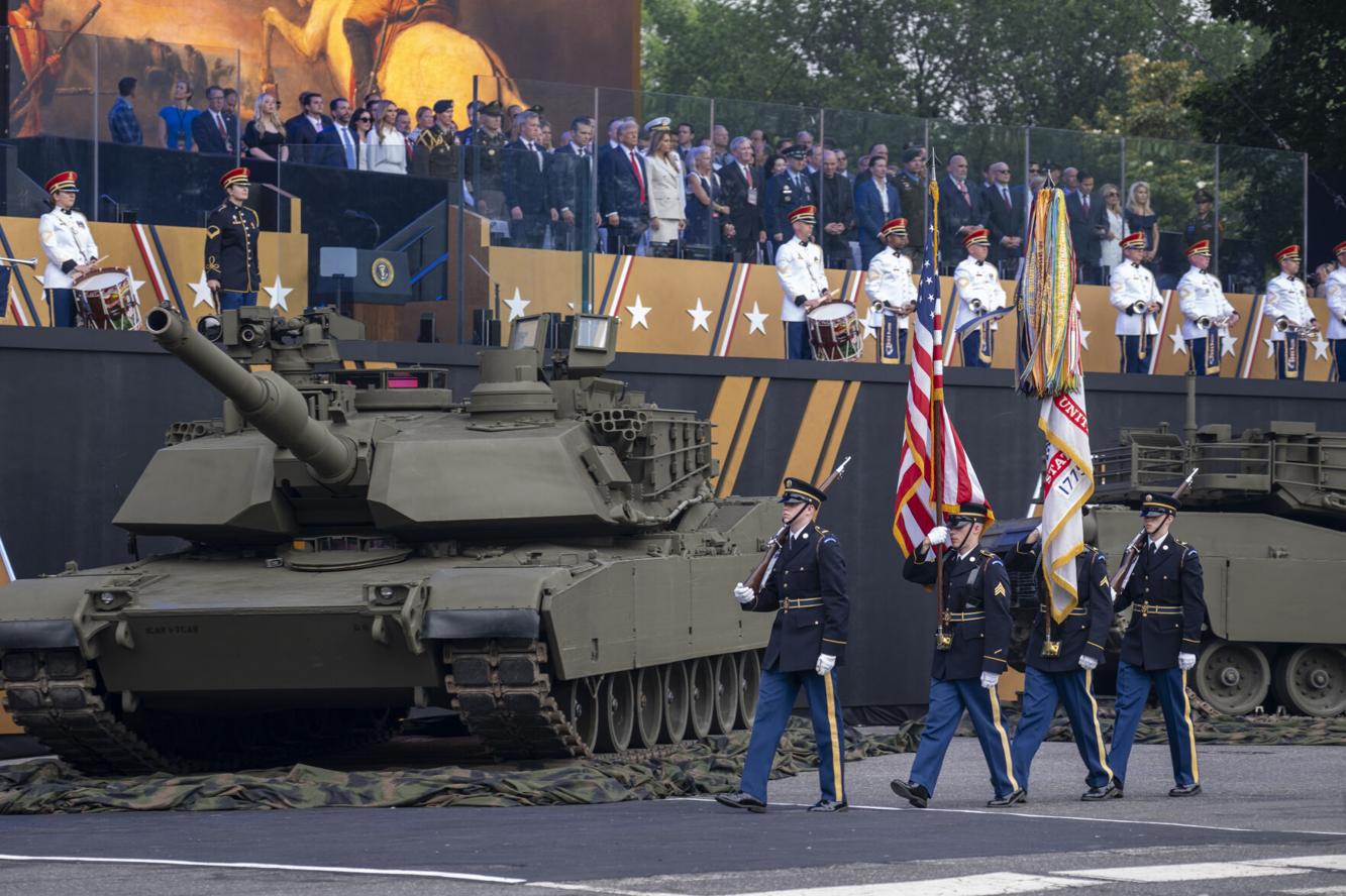 Continental color guard - Army 250th birthday parade 6-14-2025 | | wdrb.com