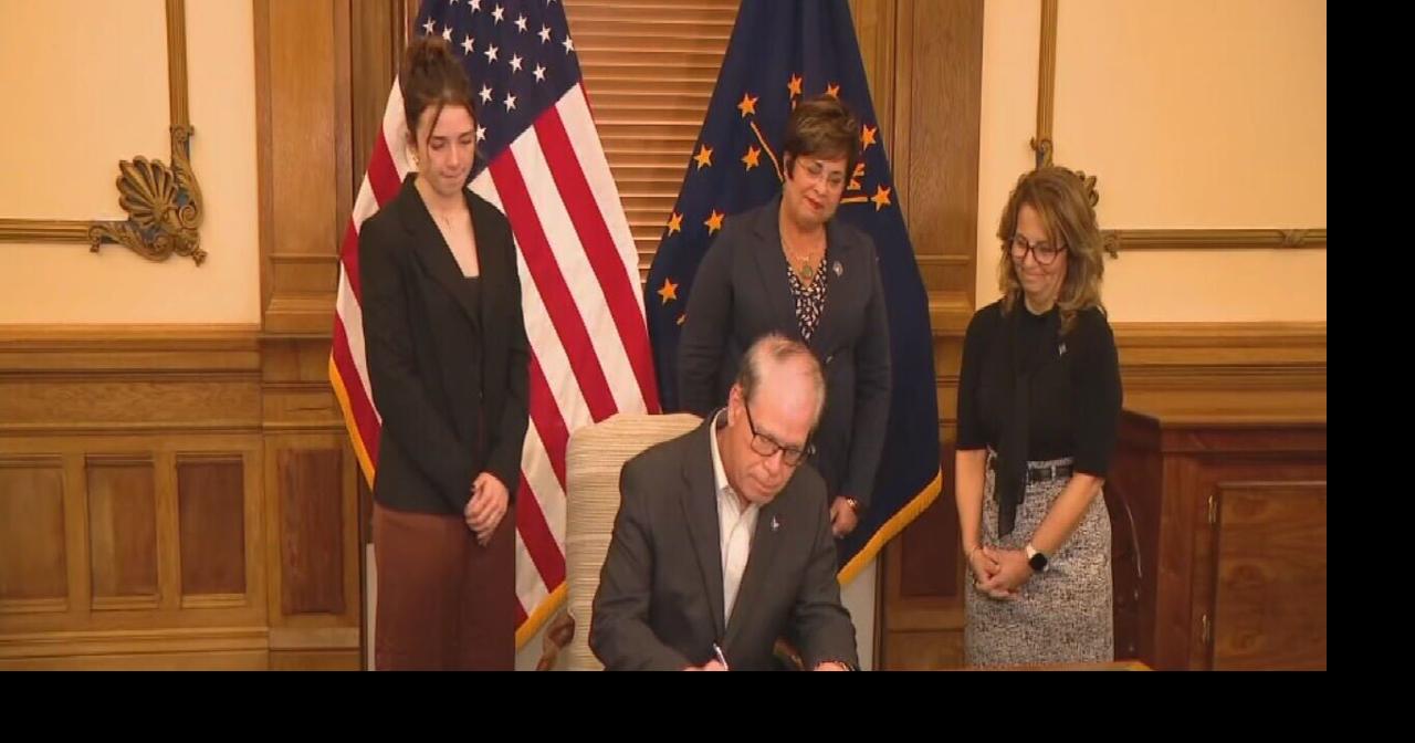 Indiana governor signs order banning transgender women from college ...