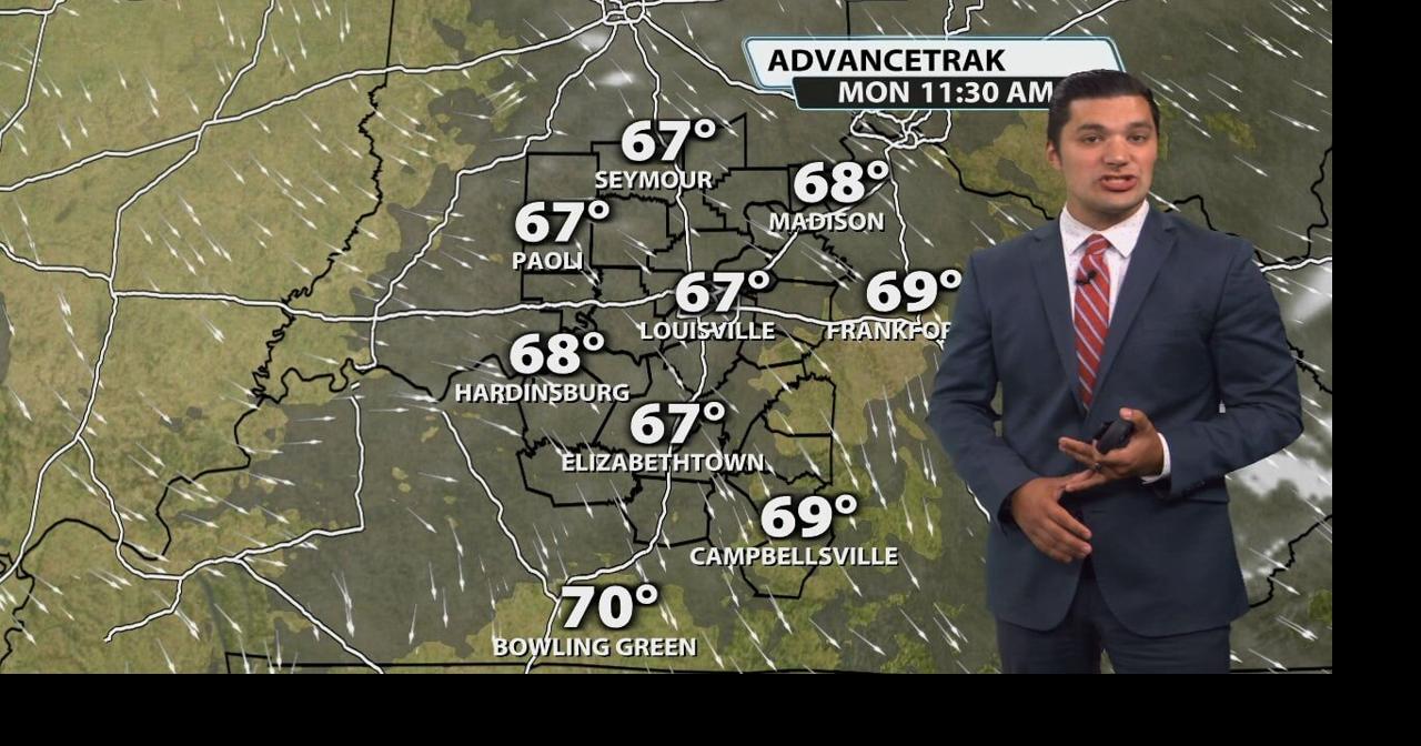 Bryce Jones' Monday afternoon forecast | Weather | wdrb.com