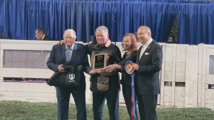 Actor William Shatner inducted into Horse & Pony Hall of Fame during ...