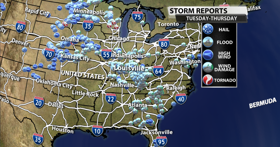 Recapping The Recent Severe Weather | Weather Blog | wdrb.com