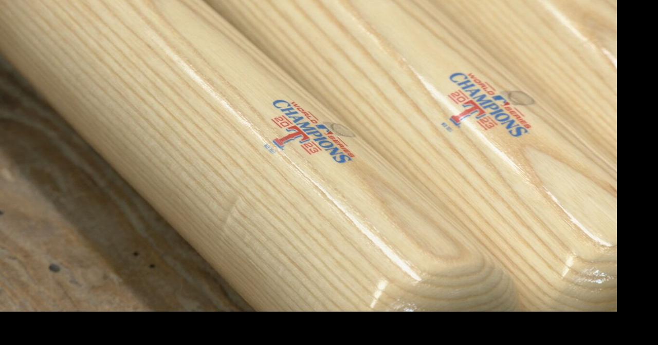 Louisville Slugger making collectible bats in honor of Texas Rangers ...