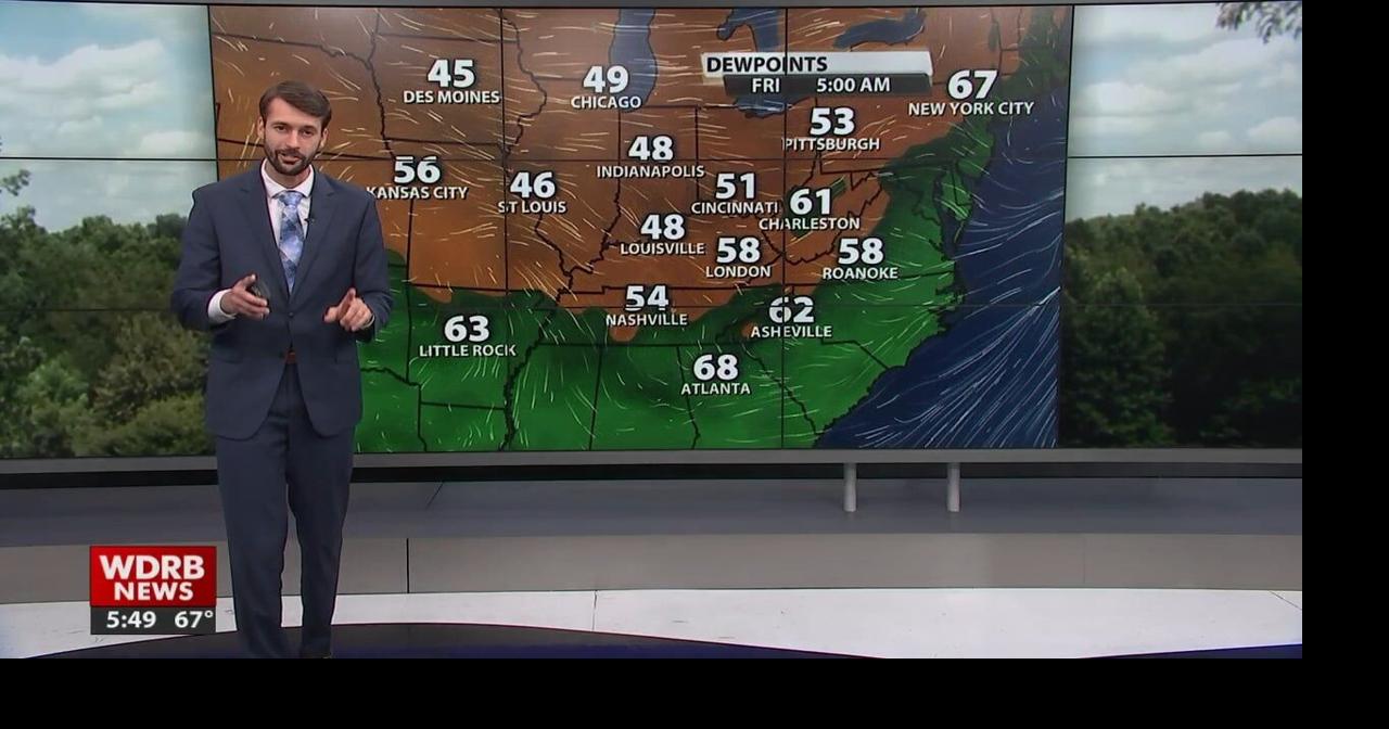 Matthew Wine's early Friday morning forecast | Weather | wdrb.com