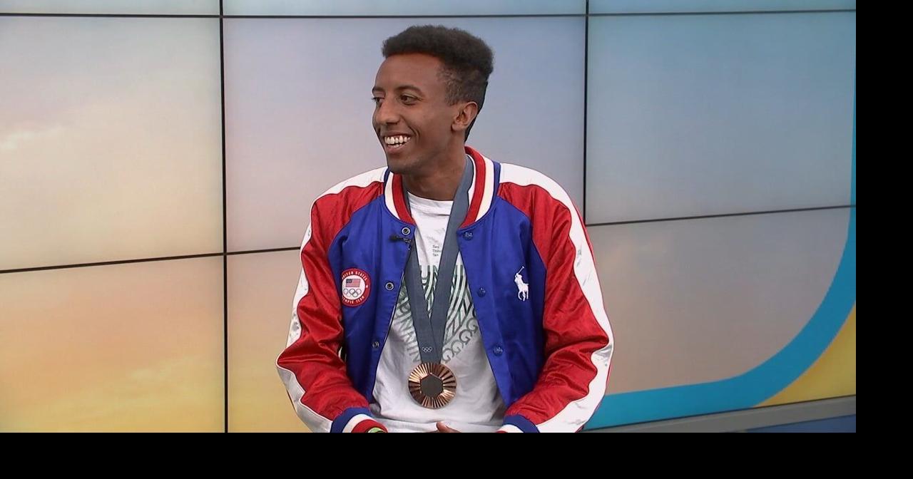 Louisvillian Yared Nuguse returns home after becoming Olympic medalist ...