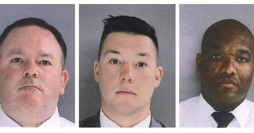 Sharon Hill Police officers Brian Devaney, Sean Dolan, and Devon Smith ...