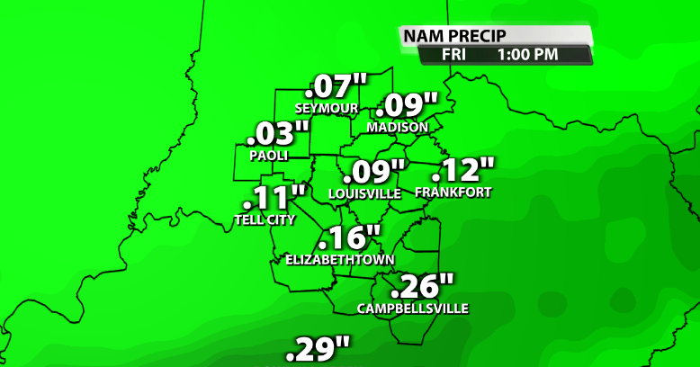 Near Record Warmth Then Our Next Rain Chance | Weather Blog | wdrb.com