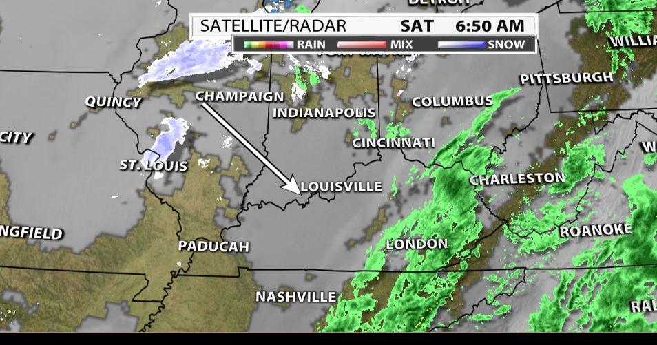 SATURDAY FORECAST: Wintry Mix | Weather Blog | wdrb.com