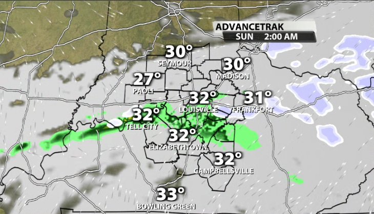 Light Snow Accumulations Possible Saturday | Weather Blog | wdrb.com