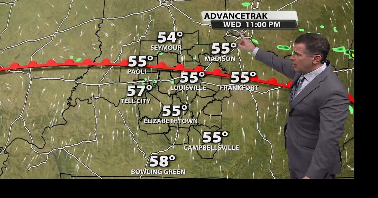 WDRB Meteorologist Marc Weinberg's Wednesday evening forecast | Weather ...